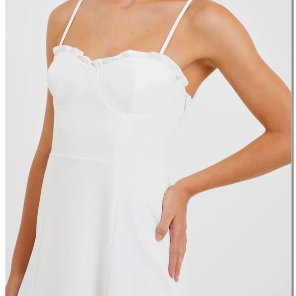 French Connection | Dresses | French Connection White Corset Dress ...